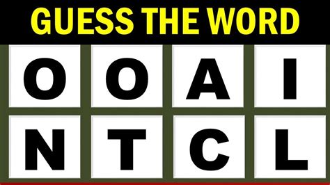 scrambled word game guess the word 8 letter words noun new