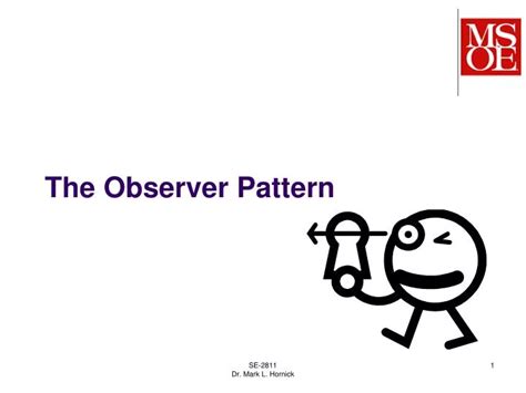 PPT The Observer Pattern PowerPoint Presentation Free Download ID 2652801