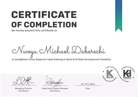 Michael Nwogu On Linkedin Celebrating Wins Thanks For The Experience Kodecamp We Keep On