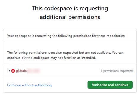 accessing private github resources from a codespace