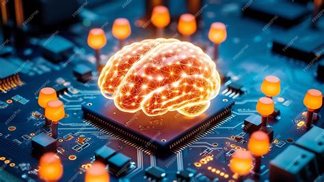 Artificial Intelligence Ai And Machine Learning Concept 3d Rendering