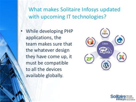 php development services at solitaire infosys