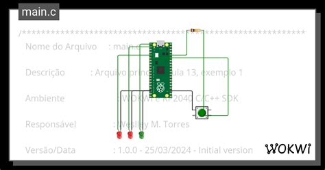 Edson Programa 3 Lamp Wokwi Esp32 Stm32 Arduino Simulator