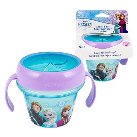 Wholesale Disney Frozen Snack Bowl 8oz With Easy Grip Handles