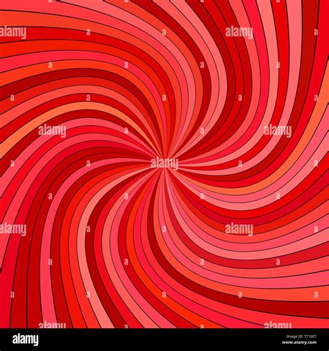 Red Abstract Hypnotic Spiral Burst Stripe Background Stock Vector Image And Art Alamy