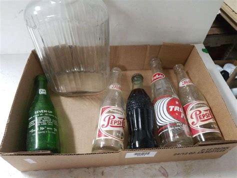 Assorted Soda Bottles Jar Trice Auctions