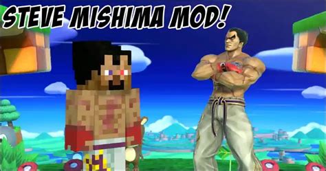 Minecraft's Steve turns into Tekken's Kazuya in the Super Smash Bros ...