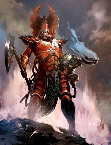 Red Corsair Aeldari Warhammer K Warhammer Eldar Warhammer K Artwork