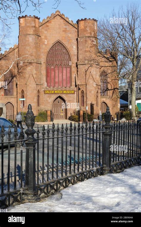 Salem Witch Museum In Salem Massachusetts Usa This Museum Is About