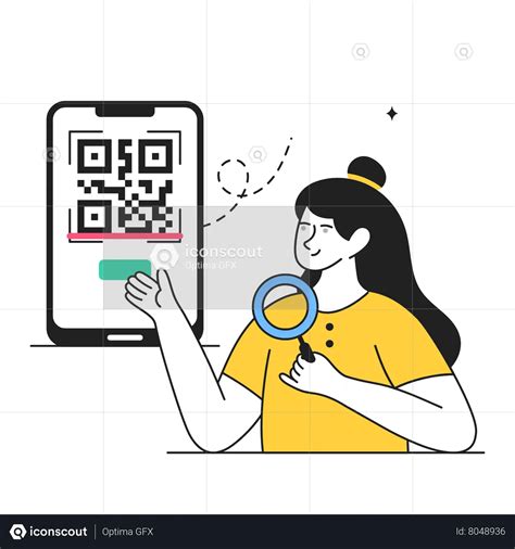 Barcode Scan Animated Illustration Download In Json Lottie Or Mp4 Format