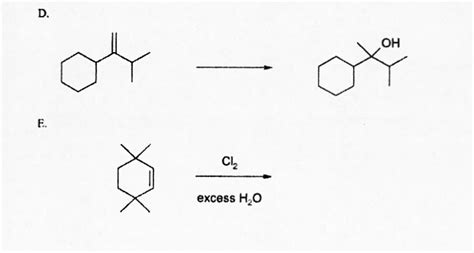 Solved Identify The Missing Reactant Reagent Or Major