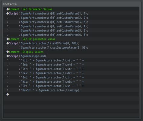 Eli Custom Parameters Add New Parameters To Actors And Enemies