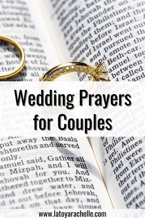 Wedding Reception Prayer Example