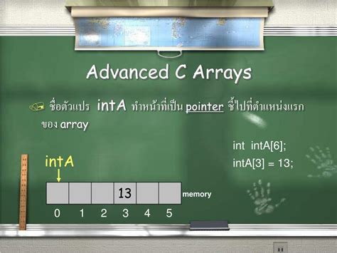 Ppt Arrays And Pointers Powerpoint Presentation Free Download Id