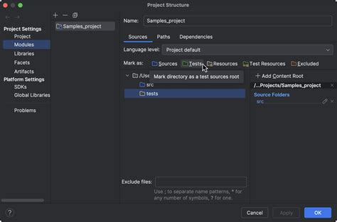 Content Roots Intellij Idea Documentation