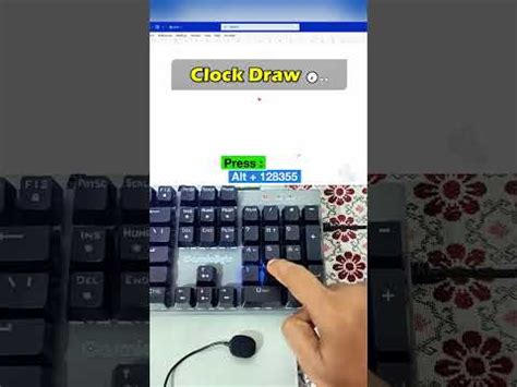 Draw A Clock Symbol In MS Word With Just A Shortcut Newspaperhunt