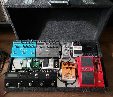 New Pedal Board Layout R Guitarpedals