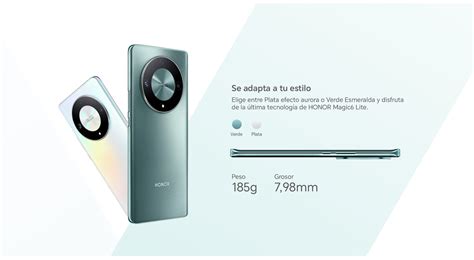 Honor Smartphone Honor Magic 6 Lite 256GB 8GB 5G Green Liberado