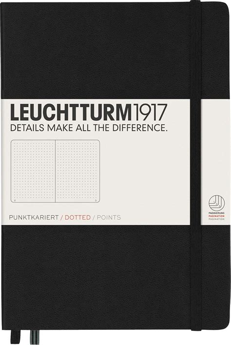 Leuchtturm1917 329398 Notebook Medium A5 Hardcover 251 Numbered