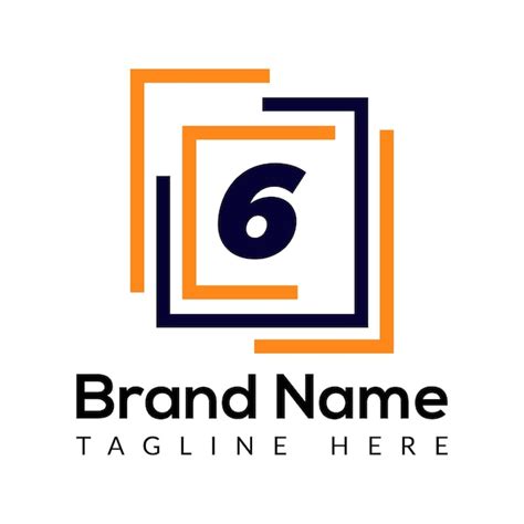 Premium Vector Abstract 6 Letter Modern Initial Logo Design