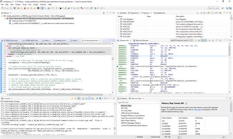 CCS CC R F CCS Unable To Set Breakpoints Code Composer Studio Forum Code