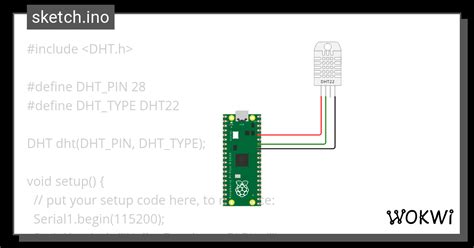 Dht Test Wokwi ESP STM Arduino Simulator