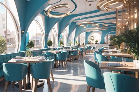 Premium Ai Image Restaurant Interior