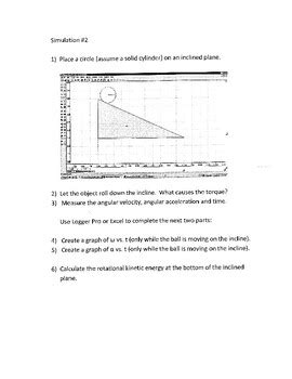 Interactive Physics Rotational Motion Assignment By The Physics Man