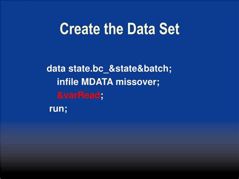 Ppt Using Ms Access® Metadata To Drive Automated Sas® Data Processing