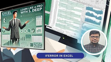 Master Iferror In Excel Customize Error Handling Like A Pro Youtube