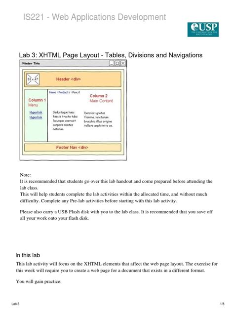 is221 lab3 pdf download free pdf html element xhtml