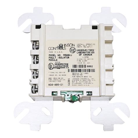 Johnson Controls M500xj Fault Isolator Module Fire Alarm Parts Depot