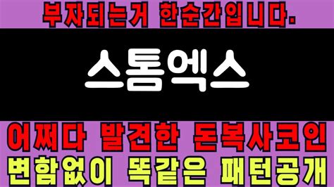 스톰엑스 다른기회 말고 이런걸 잡으셔야합니다 필수확인 스톰엑스스톰엑스코인전망스톰엑스코인 Youtube