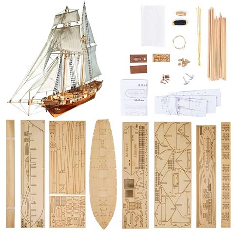 Gawegm Ship Model Building Kit Scale 196 Harvey 1847