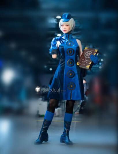 Persona 3 Reload P3r Fuuka Yamagishi Battle Uniform Elizabeth Blue