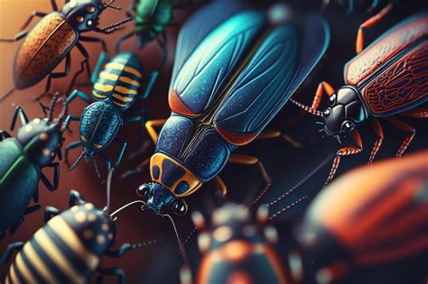 Premium Photo Abstract Bug Background Hd Resolution Color Bug Nature Bugs