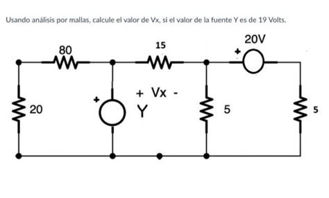 solved using mesh analysis calculate the value of vx if