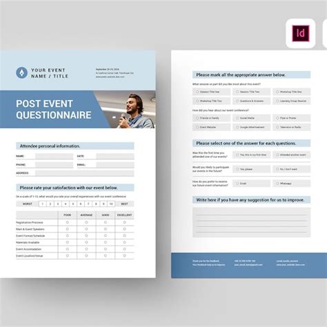 Event Design Questionnaire Template Etsy
