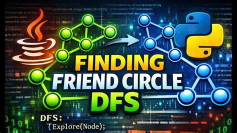 Friend Circles Dfs Graph Solution Coding Interview Java Python