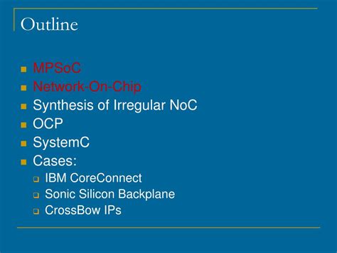 Ppt Noc Mpsoc Communication Fabric Powerpoint Presentation Free Download Id 6125050