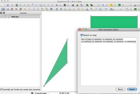 Qgis On Mac Wkt Import Problem Geographic Information Systems Stack