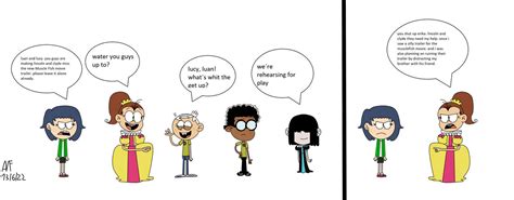 Lucy N Luan Interrupts The Lincoln N Clyde Trailer By Albertdario On Deviantart