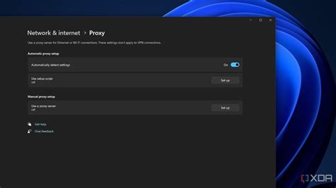 having trouble getting windows to detect your network s proxy settings