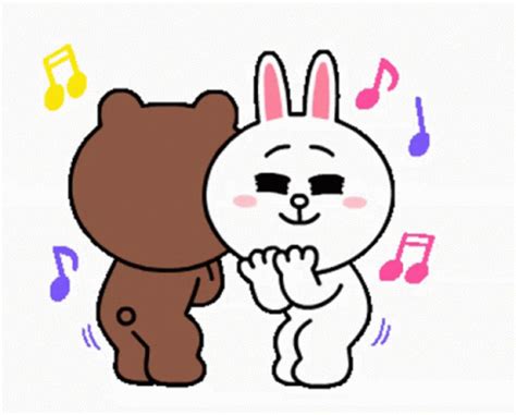 Cony And  Cony And Brown Discover And Share S Emoji Drôle  Amour Paris Dessin