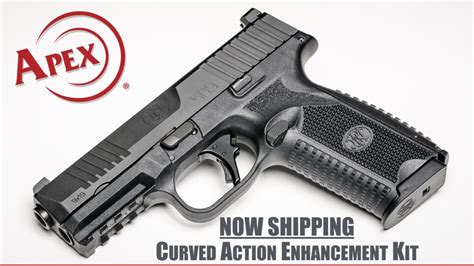 Apex Shipping New Curved Trigger Kit For FN Pistols Apex Tactical Specialties