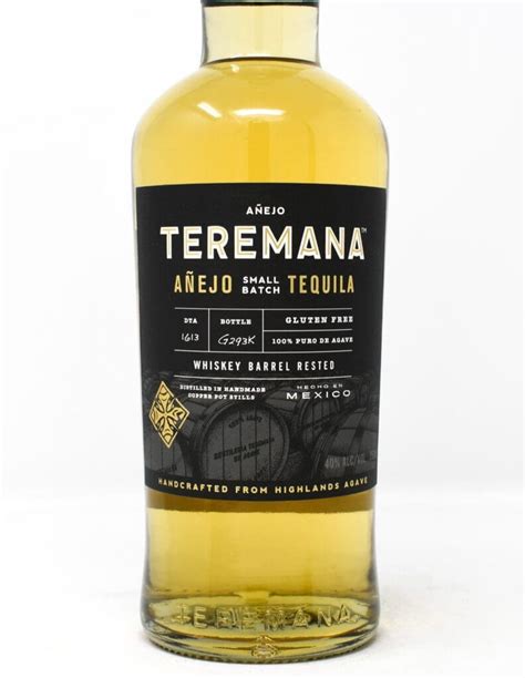 Teremana Tequila Anejo 750ml Princeville Wine Market