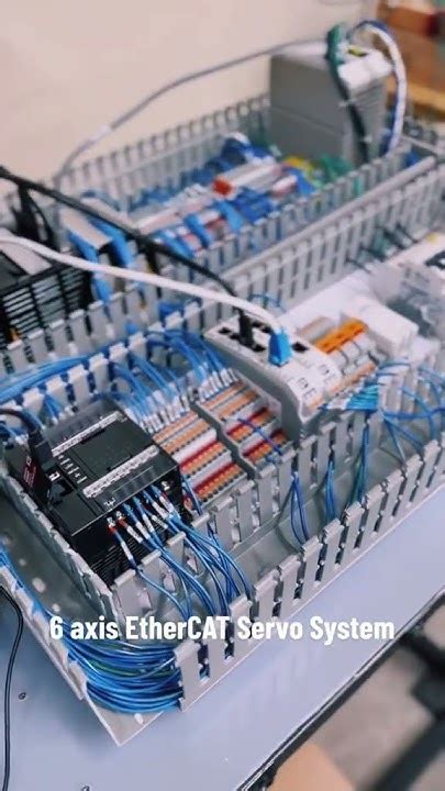 6 axis ethercat control servomotor youtube