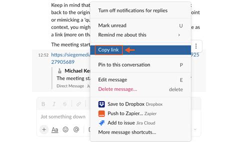 How To Quote A Slack Message Zapier