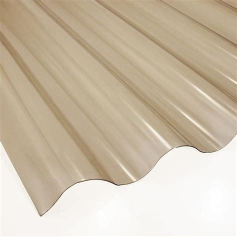 Gray Plastic Roof Panels The Home Depot