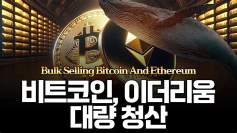 비트코인 이더리움 의도적인 대량 청산 Youtube